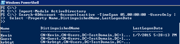 Find Inactive Ad User Accounts Using Powershell Morgantechspace